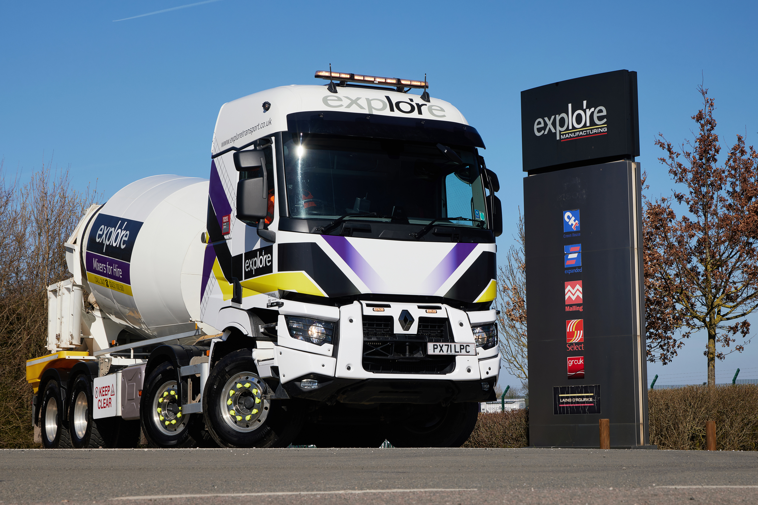 FIRST RENAULT TRUCKS FOR EXPLORE TRANSPORT LTD’S HS2 FLEET | Renault ...