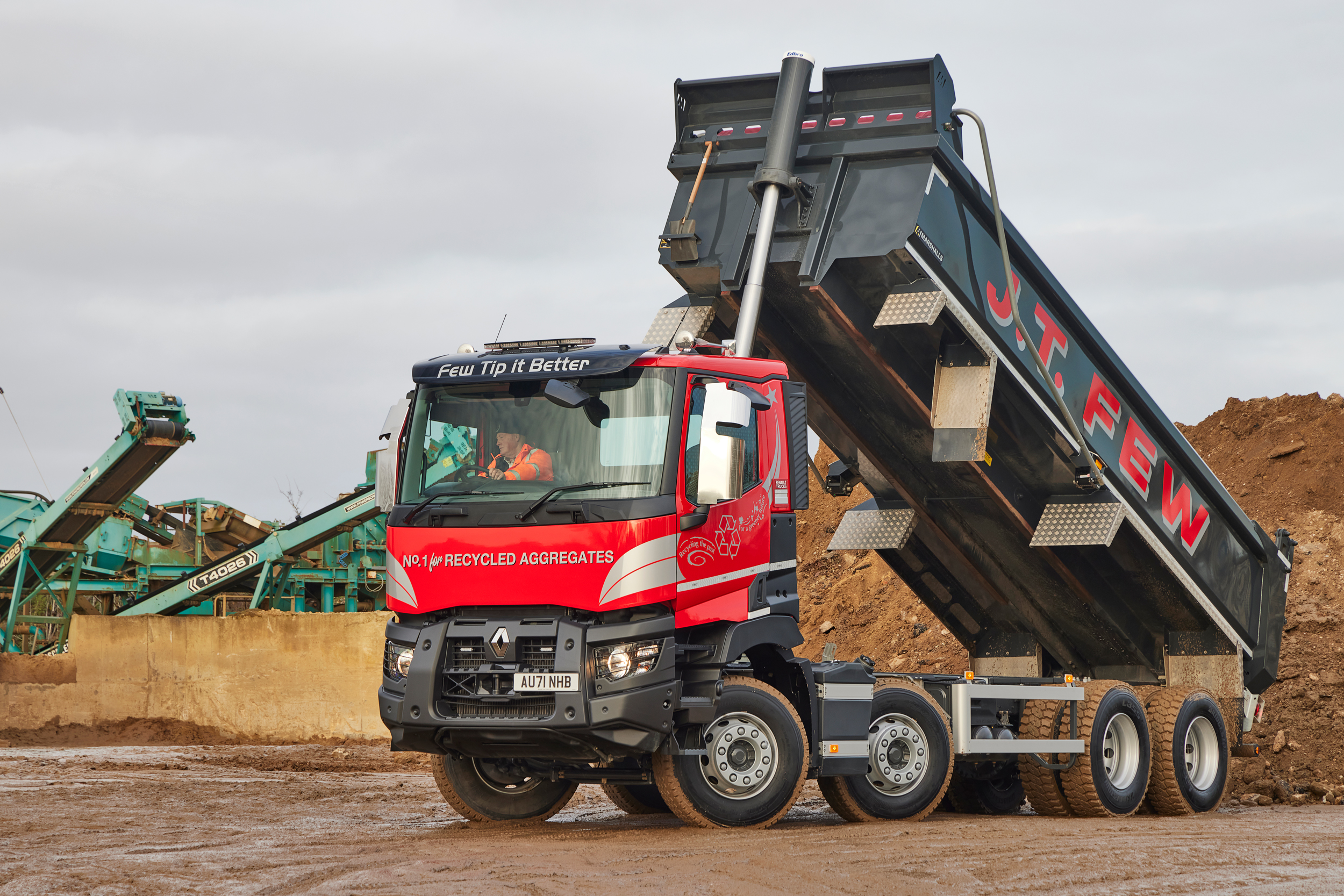 CHOSEN FEW: FOUR MORE RENAULT TRUCKS C TIPPERS FOR J T FEW PLANT HIRE ...