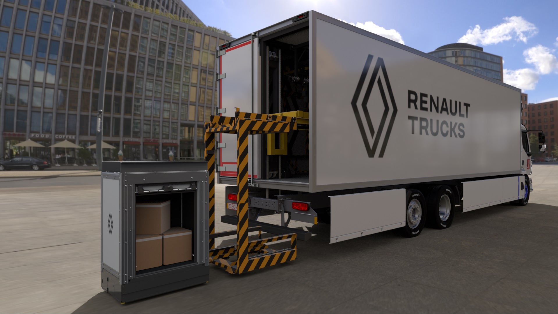 Urban logistics solutions for easy urban delivery | Renault Trucks UK