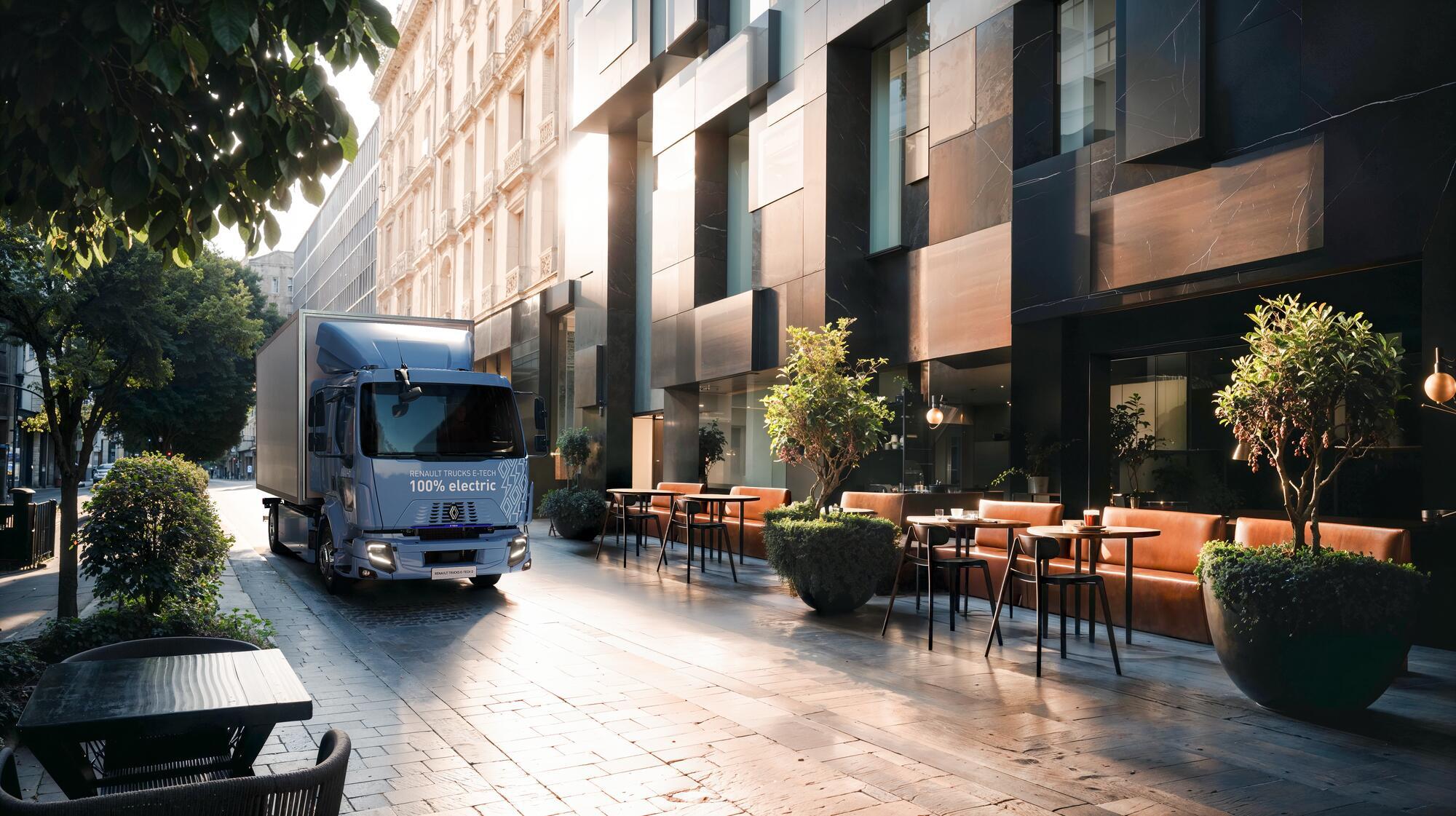 Renault Trucks E-Tech D 14t Electric | D Range | Renault Trucks UK